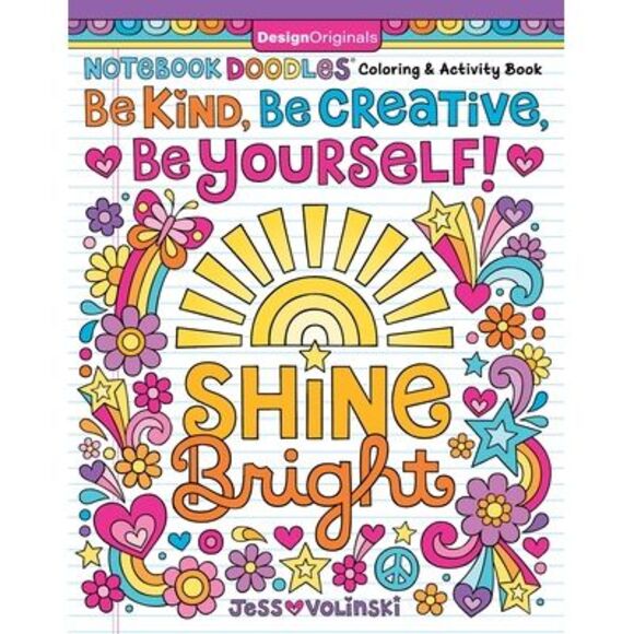 Jess Volinski | Other | Notebook Doodles Be Kind Be Creative Be ...